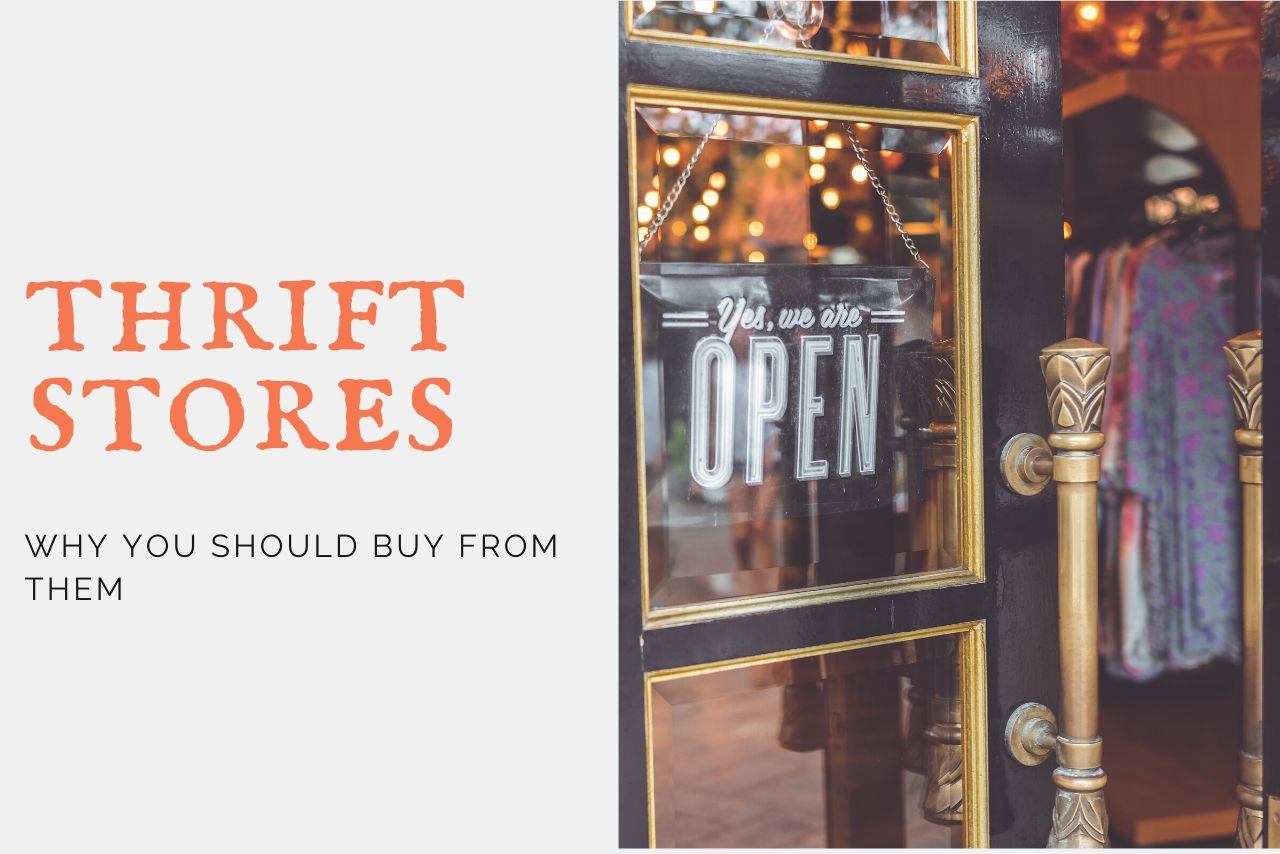 Reasons Why Shopping At Thrift Stores Is Better - The Blue Pants Budget